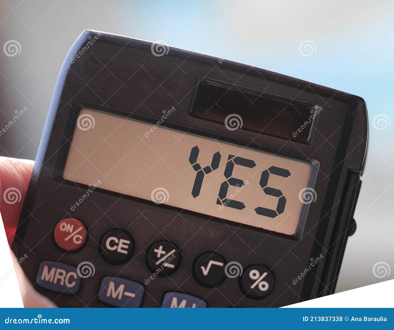 Calculator Yes Display Stock Photos - Free & Royalty-Free Stock Photos ...