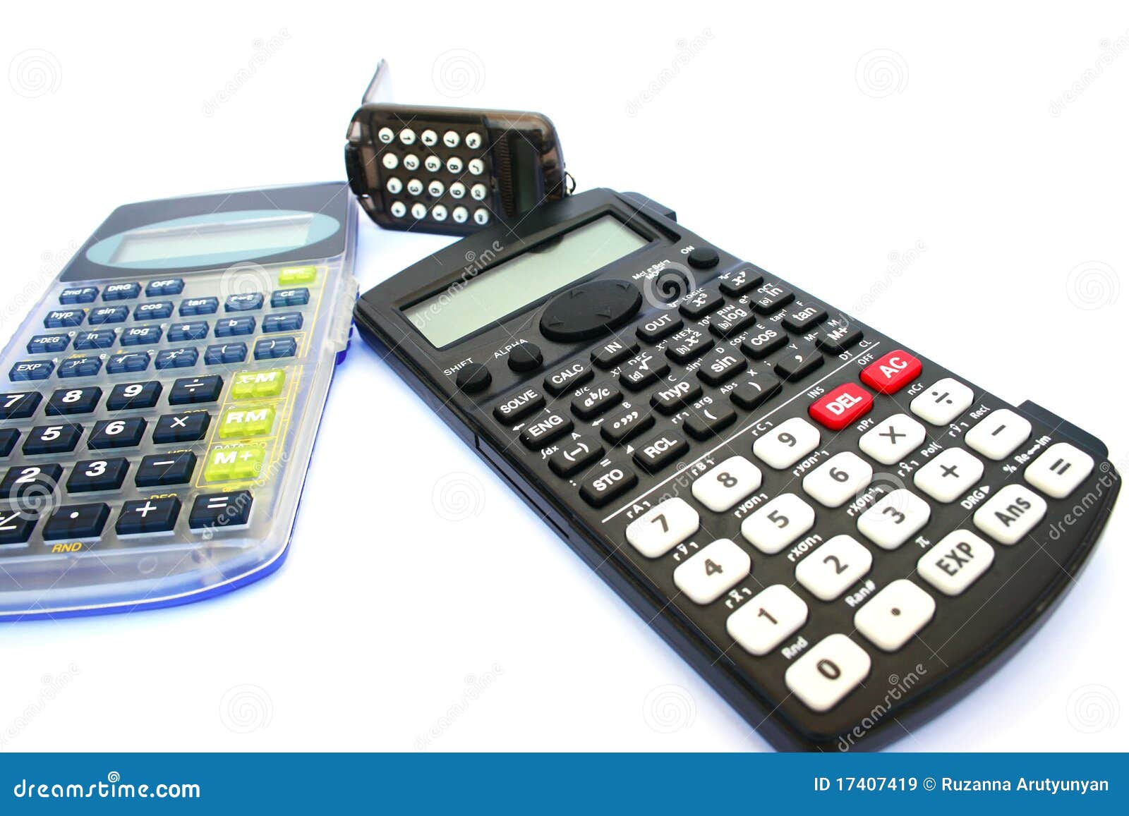 Calculators stock image. Image of earnings, data, calculation - 17407419