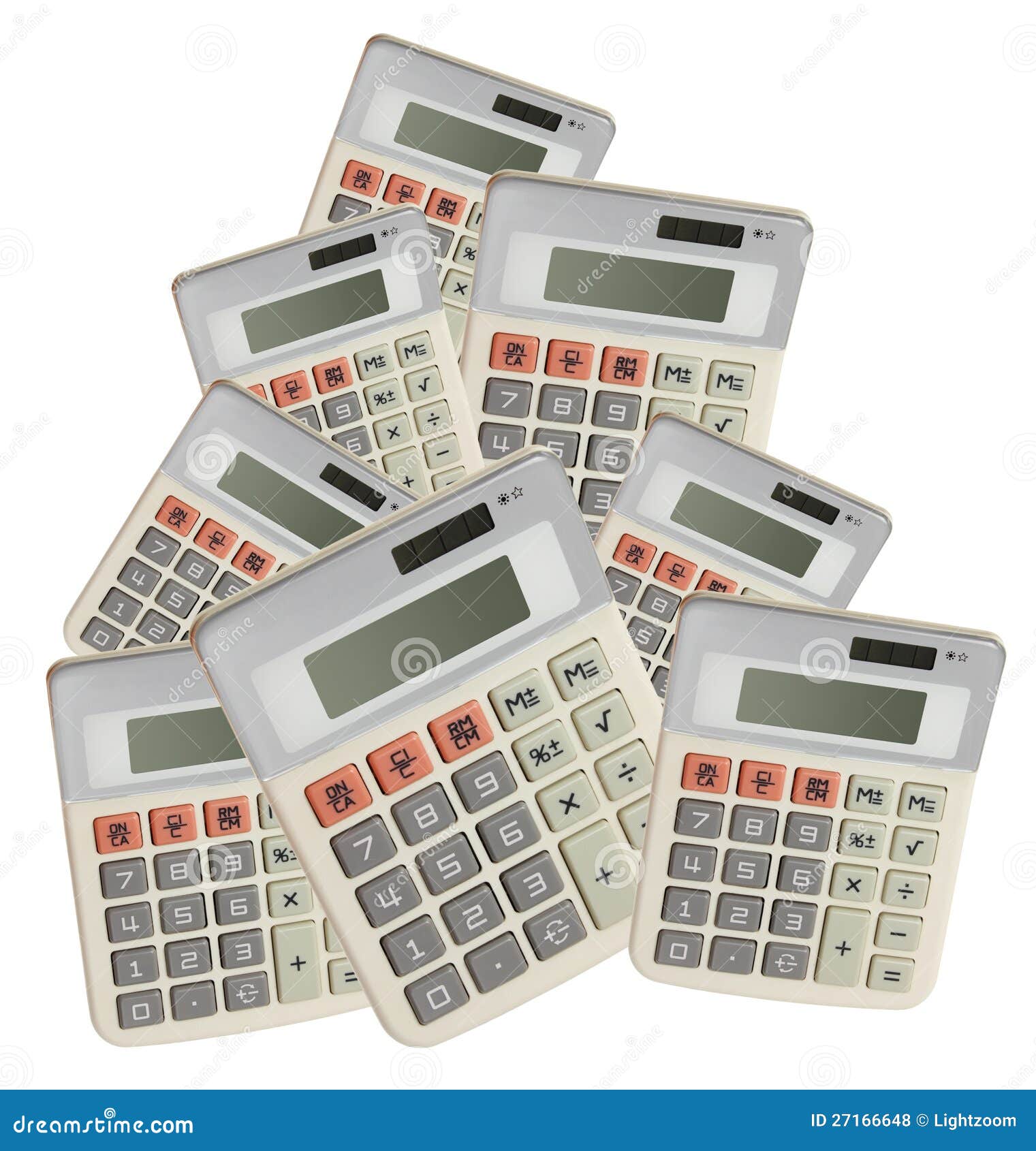 Calculators stock illustration. Illustration of shot - 27166648