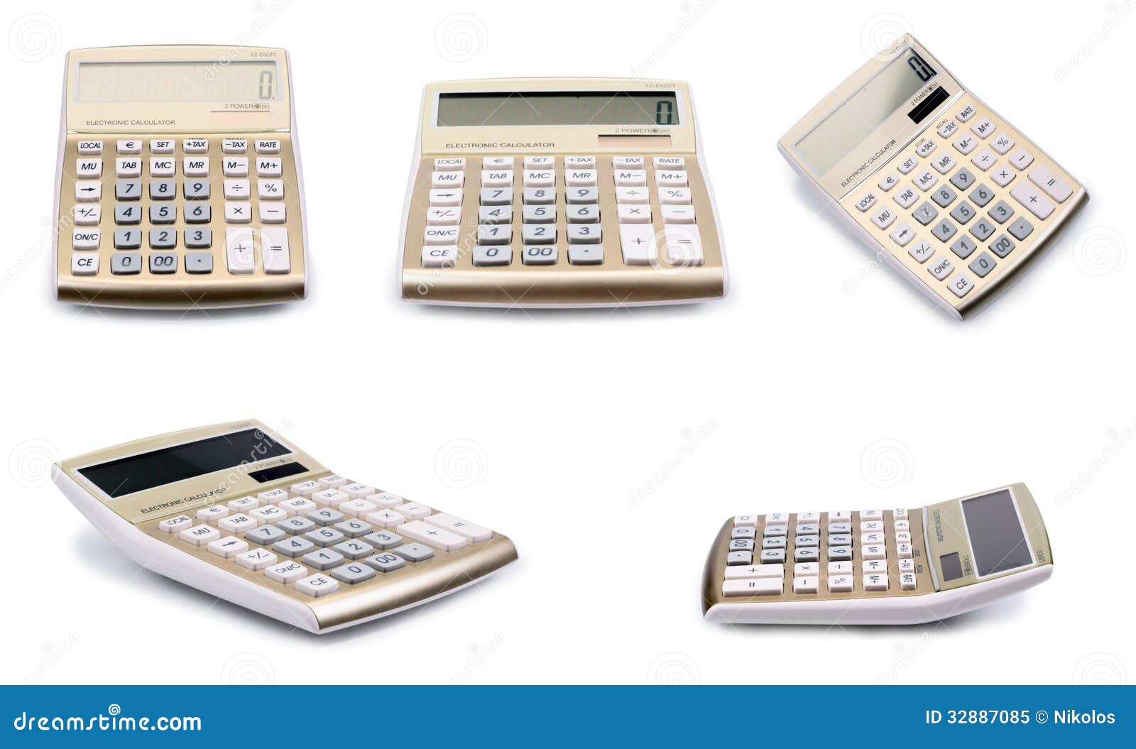 Calculators stock image. Image of isolated, calculator - 32887085