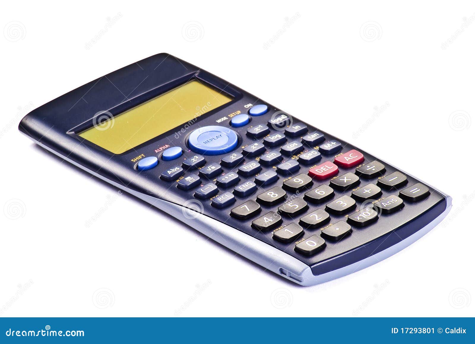 Calculatrice image stock. Image du clé, outil, bancaire - 17293801