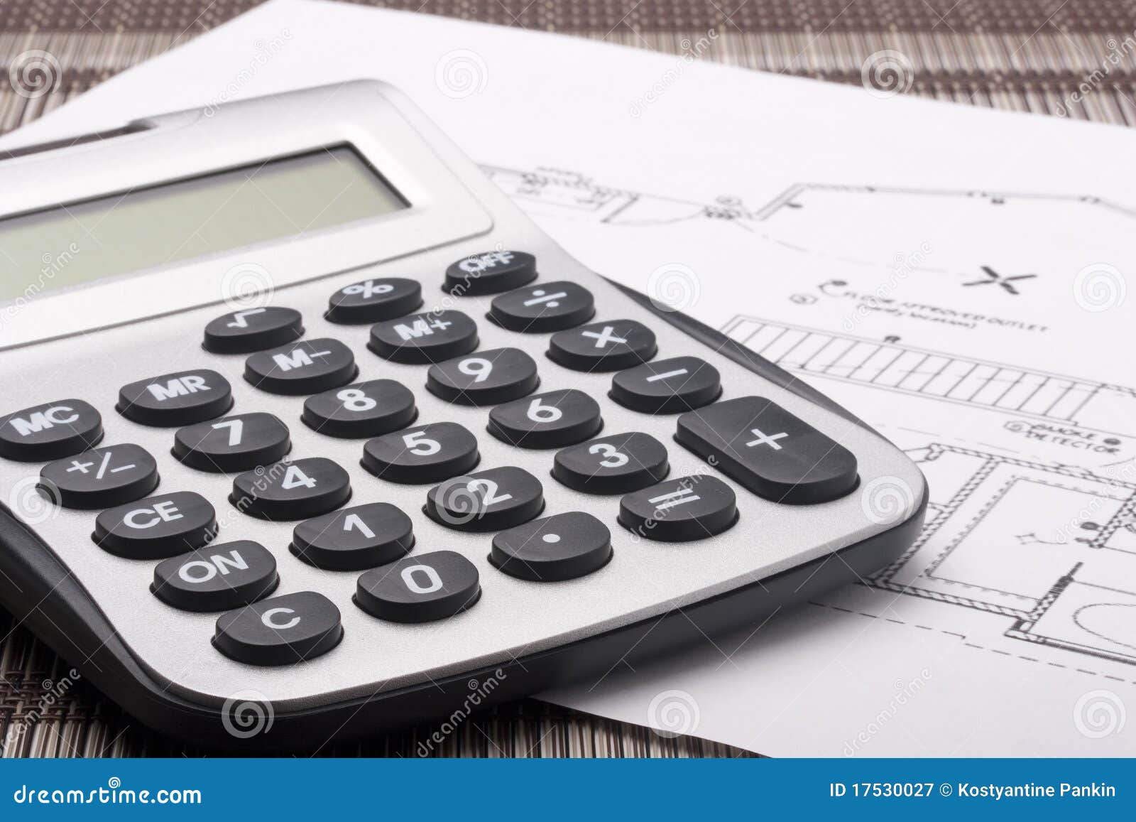 Calculatrice image stock. Image du appareil, argent, calculatrice ...