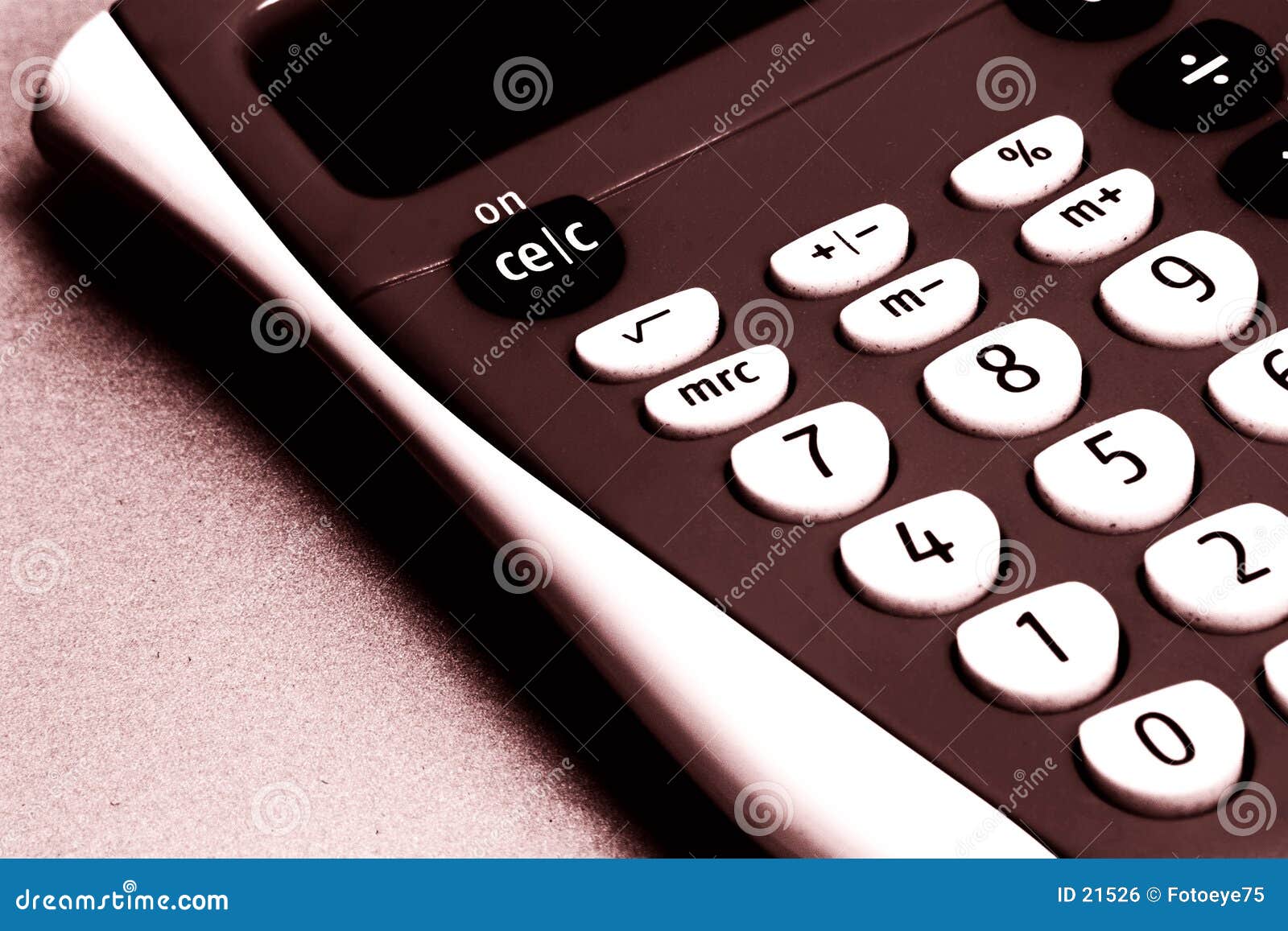 Calculatrice photo stock. Image du discerner, calculatrice - 21526