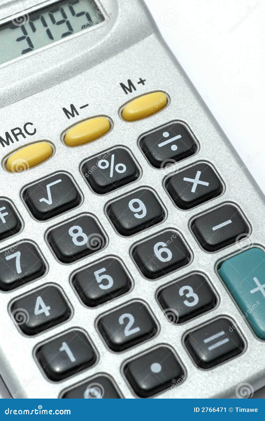 Calculatrice simple image stock. Image du maths, ajoutez - 2766471