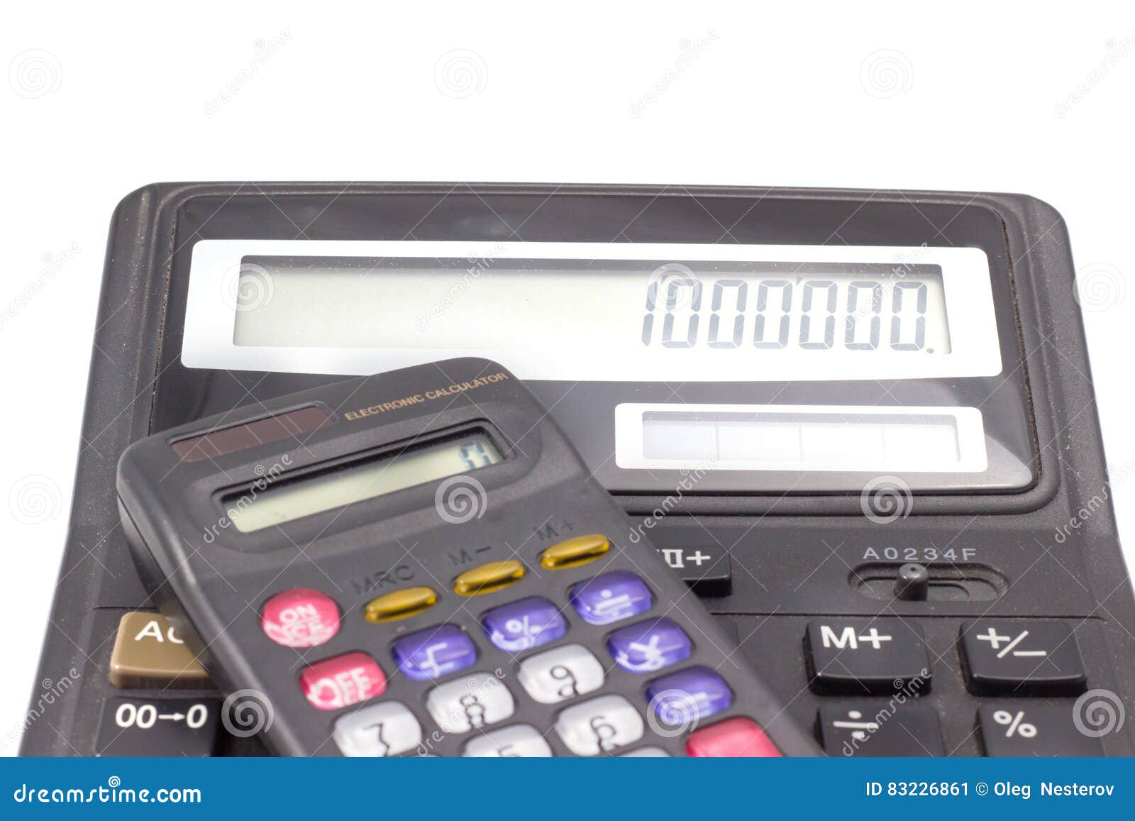 Calculatrices image stock. Image du compte, petit, noir - 83226861