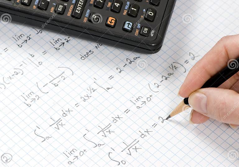 Calculus stock photo. Image of construction, calculator - 2217388