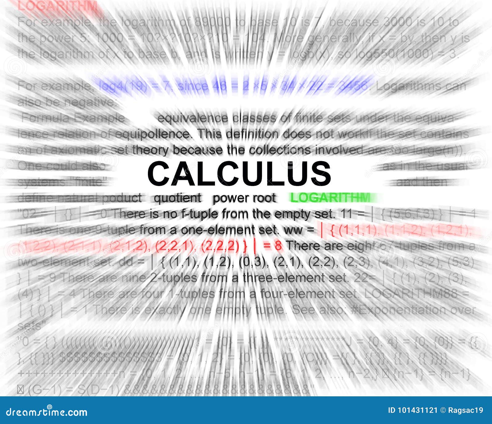 Calculus Newtons Equation Concept Stock Illustration - Illustration of ...