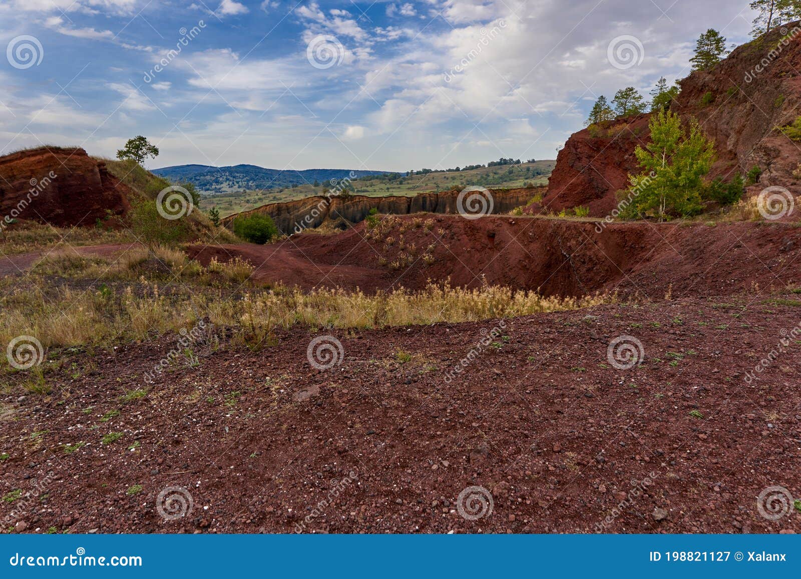 Caldera of an Extinct Volcano Stock Image - Image of mountain ...