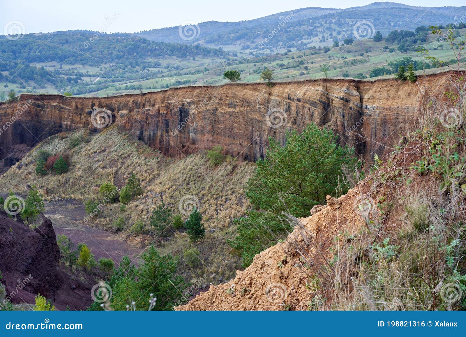 Caldera of an Extinct Volcano Stock Photo - Image of geology, ancient ...