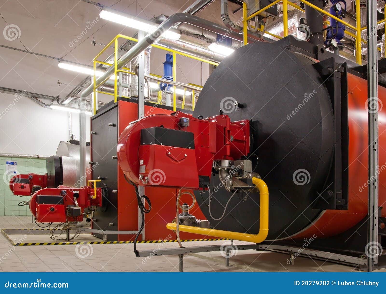 Calderas de gas foto de archivo. Imagen de calor, inoxidable - 20279282