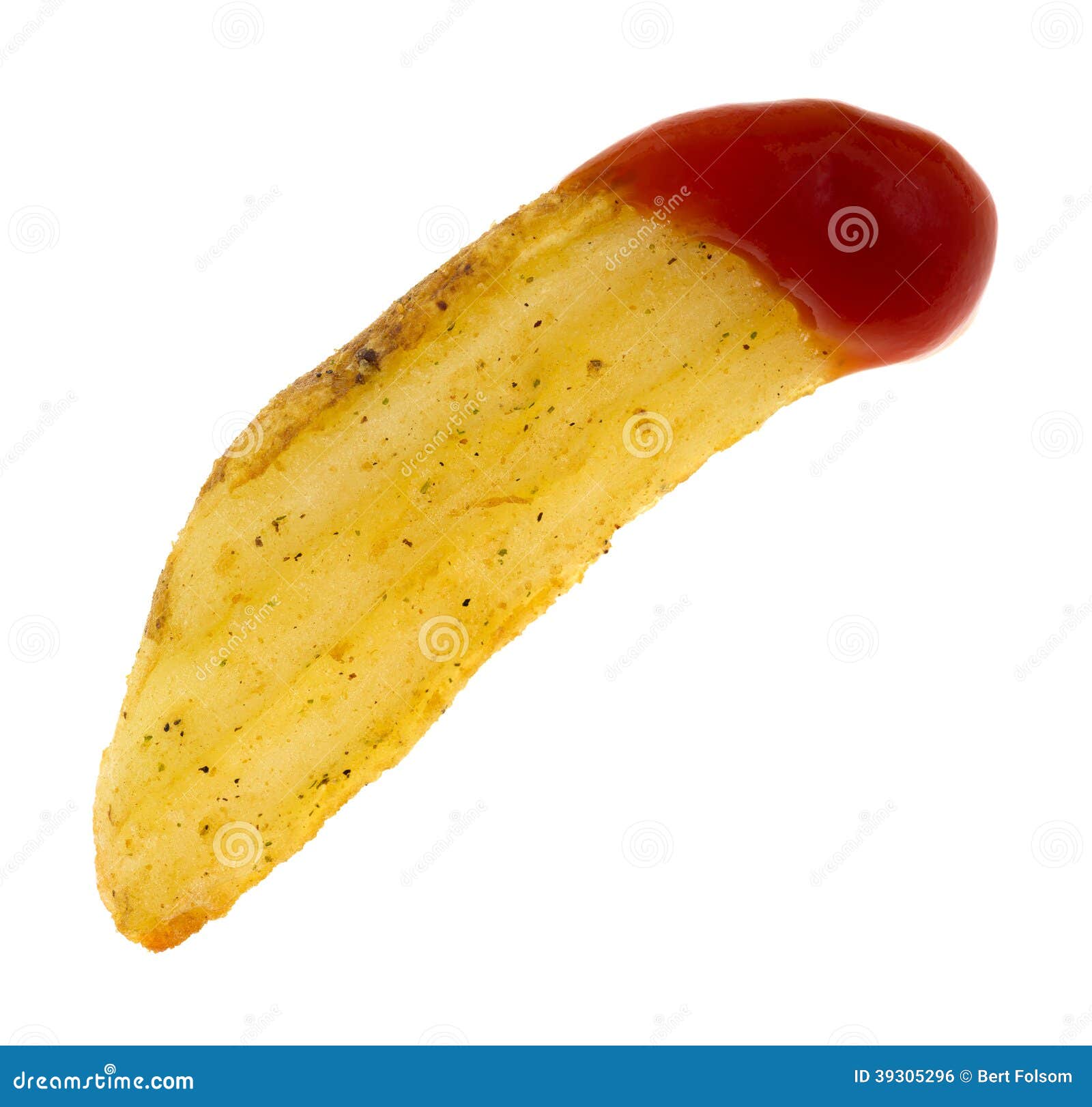 Cale Cuite De Pomme De Terre Avec Le Ketchup Photo stock - Image du ...