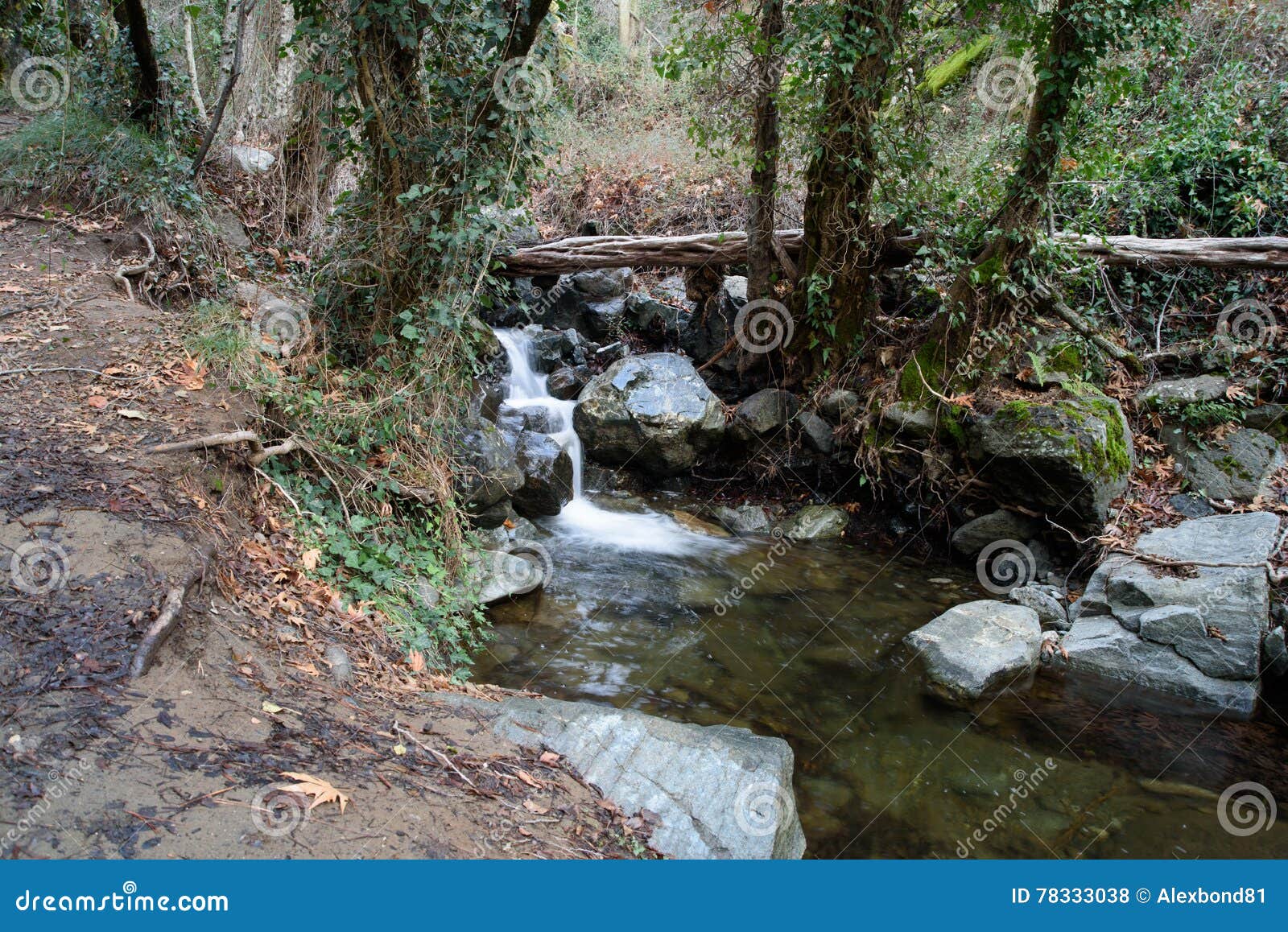 Caledonia waterfall stock photo. Image of tributary, mountains - 78333038