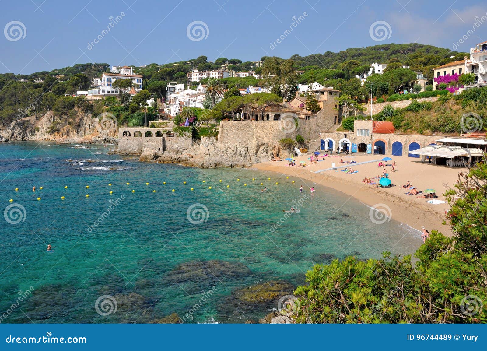 Calella-De Palafrugell Costa Brava, Spanien Redaktionelles Stockbild ...