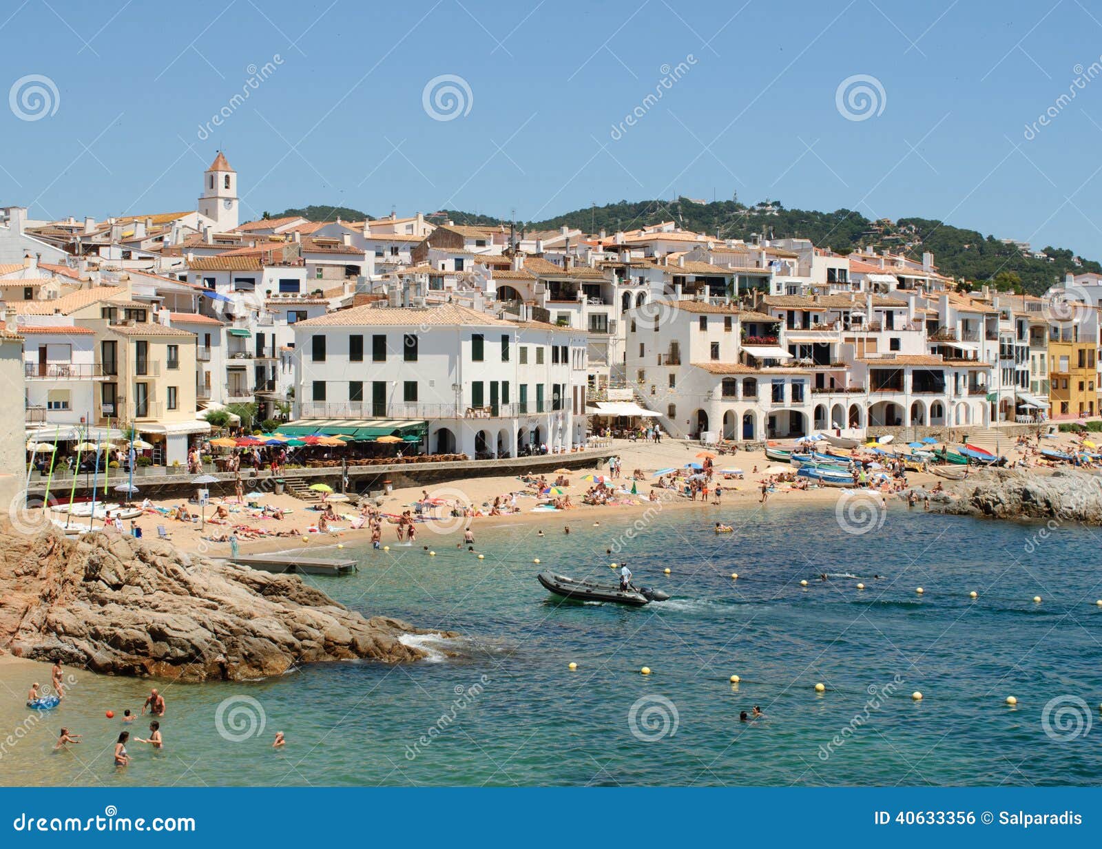 Calella de Palafrugell editorial photo. Image of catalonia - 40633356