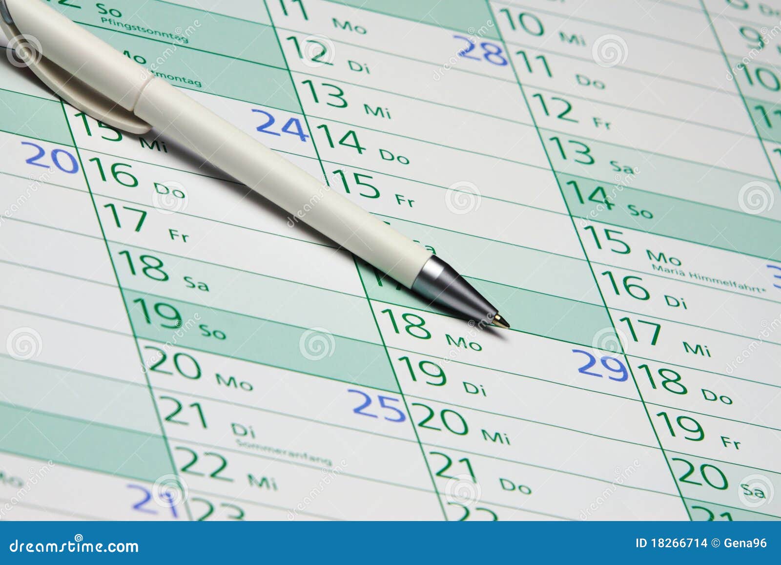 Calendar stock photo. Image of event, personal, prepare - 18266714