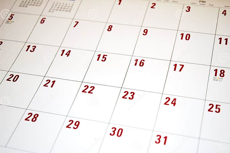 Calendar 2 stock photo. Image of meeting, agenda, square - 53202