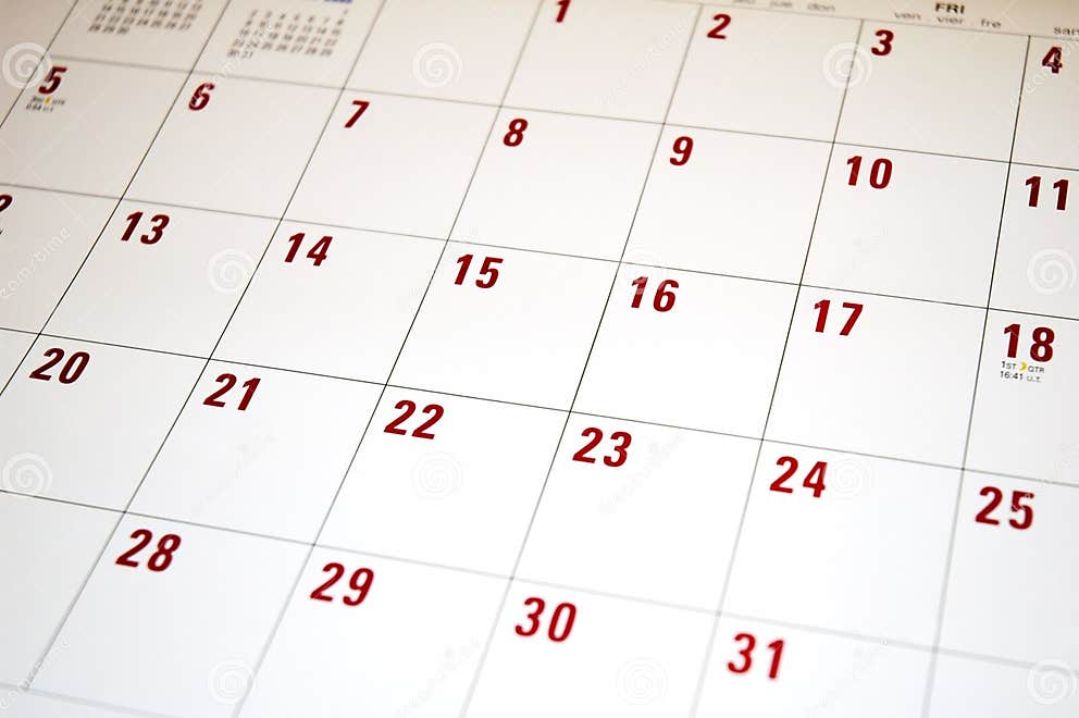 Calendar 2 stock photo. Image of meeting, agenda, square - 53202