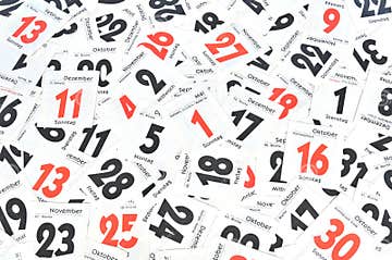 Calendar stock image. Image of numbers, weekly, weekend - 22353627