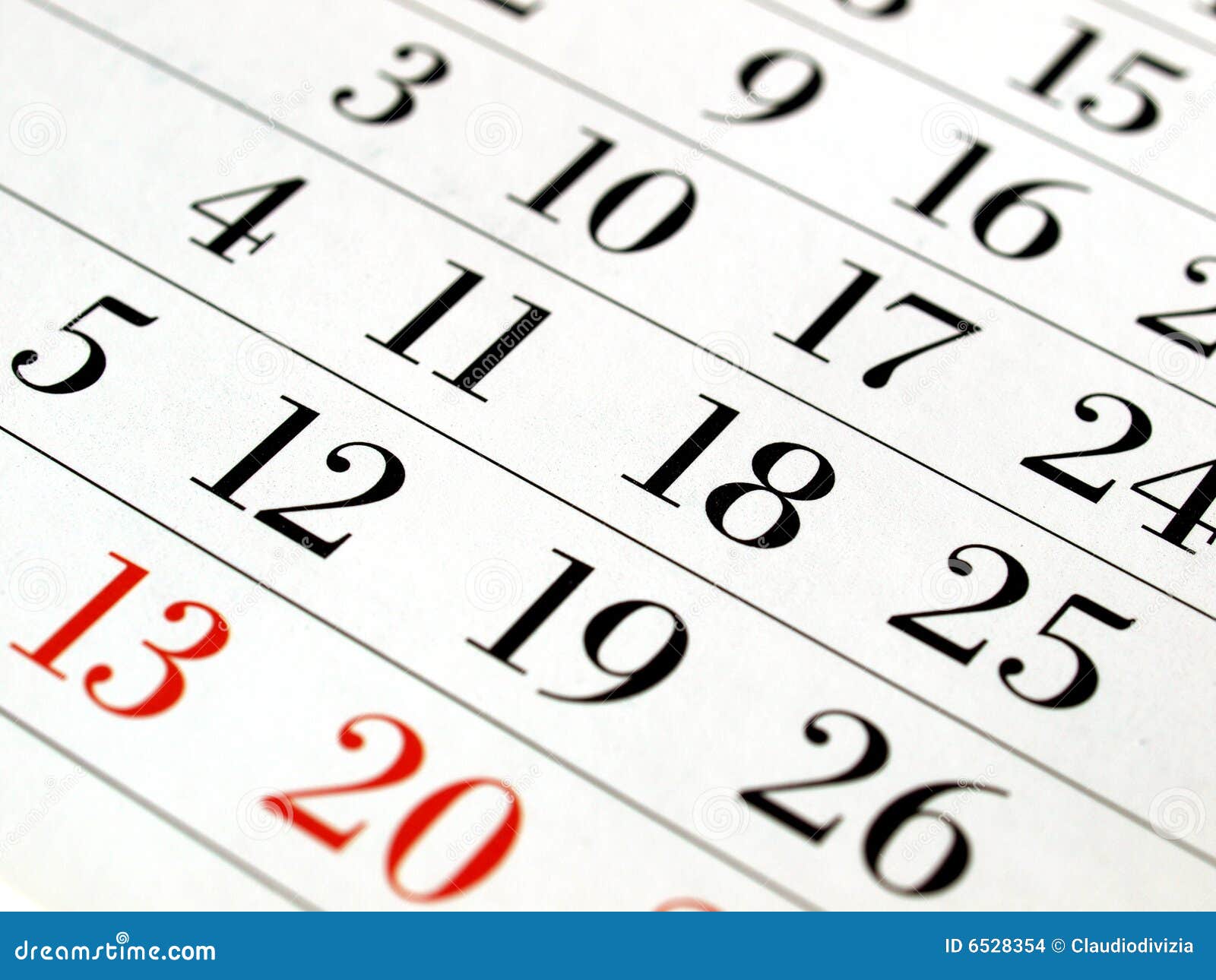 Calendar stock photo. Image of macro, dates, almanac, months - 6528354