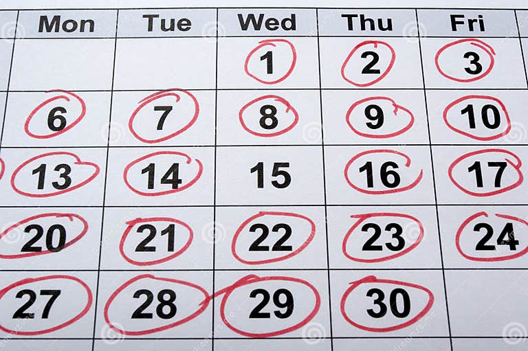 Calendar stock photo. Image of busy, corporate, accurate - 9055844