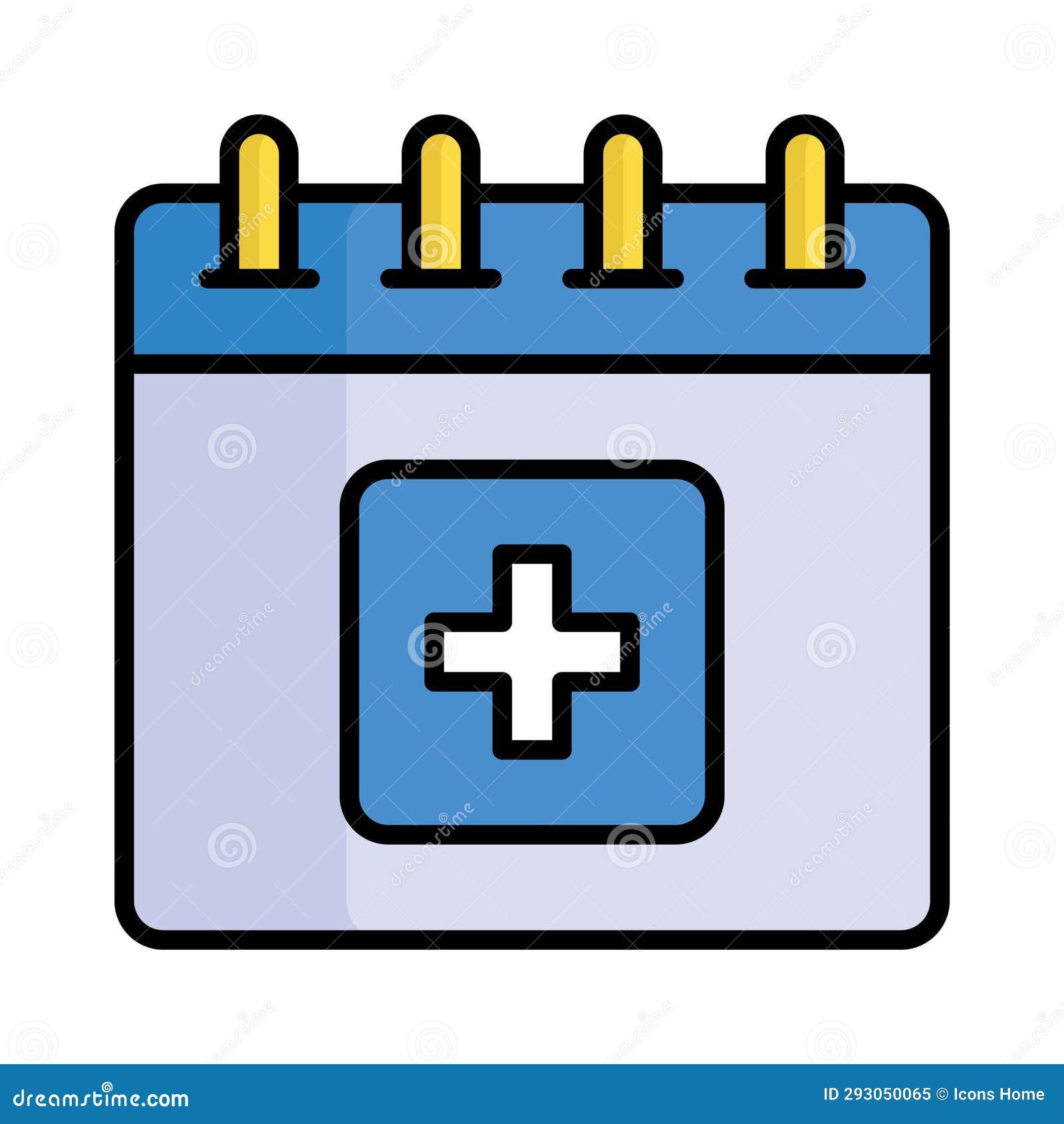 Calendar with Add Symbol Ready To Use Vector Stock Vector ...