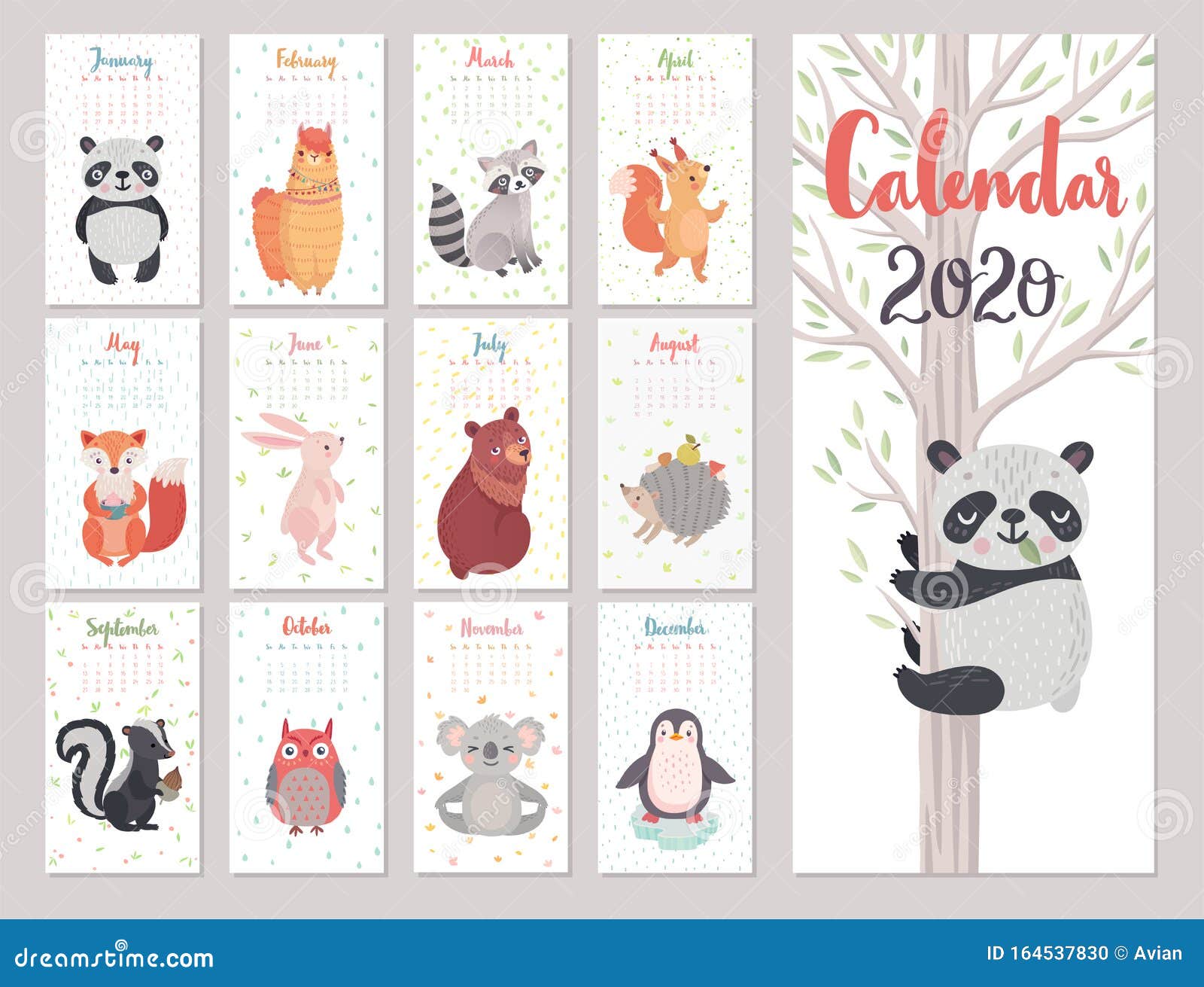 Calendar 2020, 2021, 2022 Years. Vertical Vector Calender Design ... Calendar 2020, 2021, 2022 Years. Vertical Vector Calender Design ...