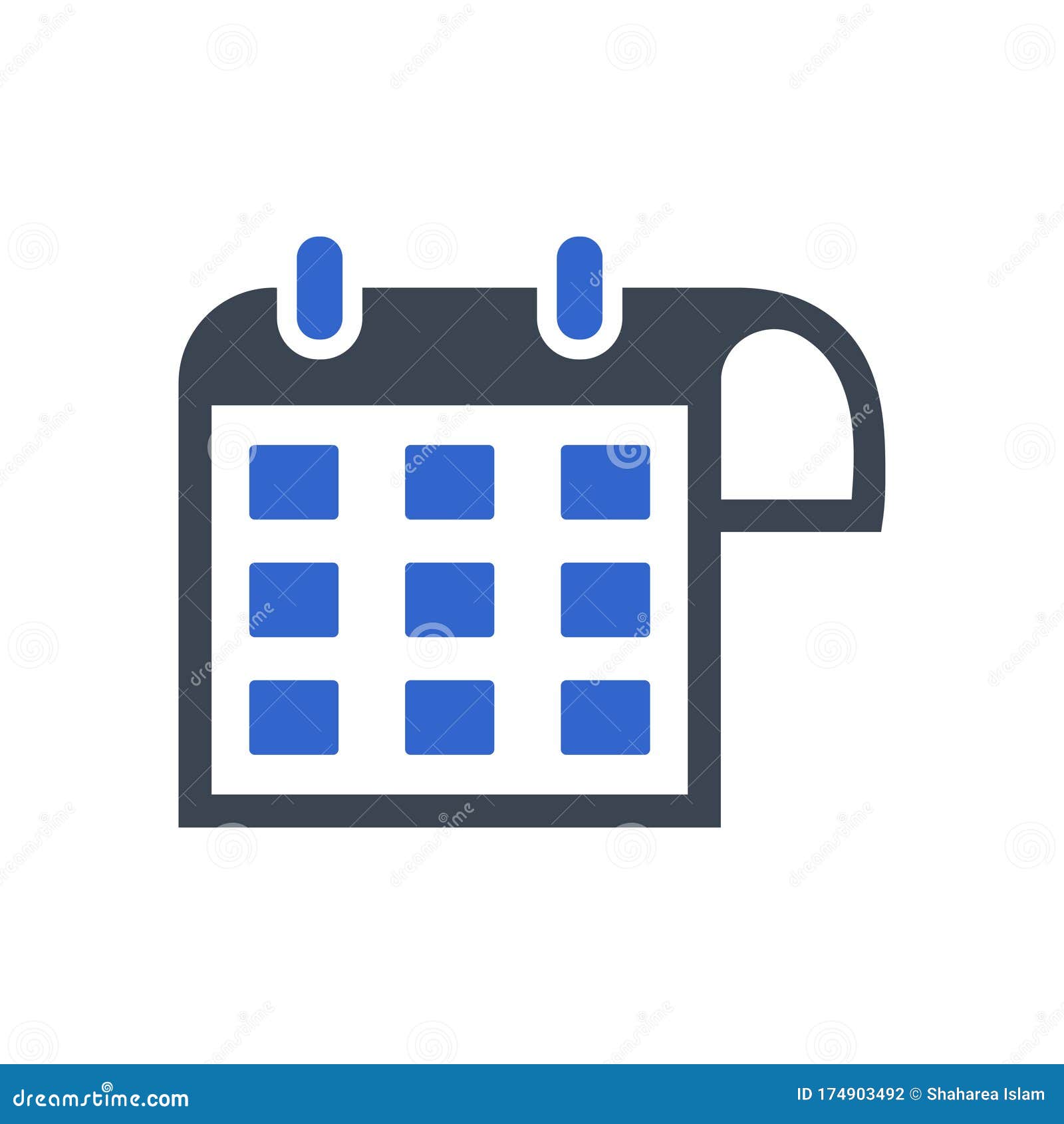 Calendar, Appointment icon stock vector. Illustration of schedule ...