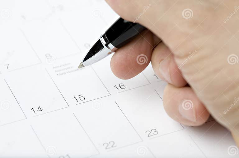Calendar booking stock image. Image of appointment, number - 2329901