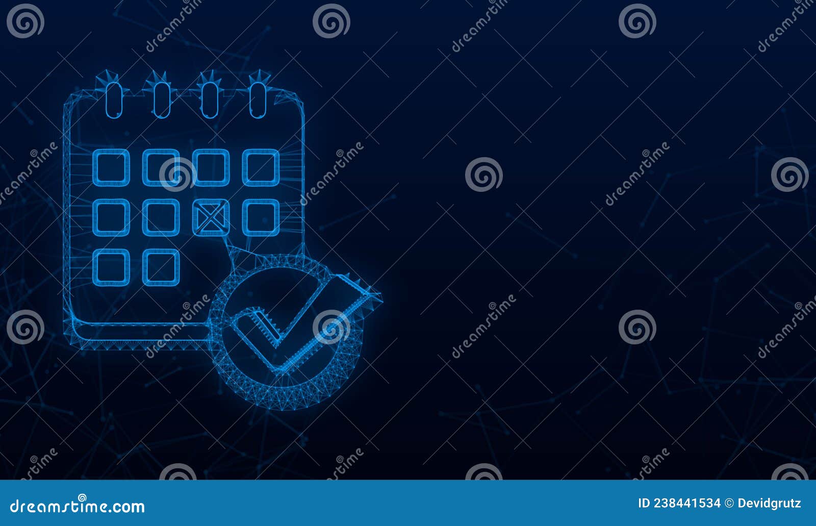 Calendar with Checkmark or Tick. Approved or Schedule Date. Vector ...