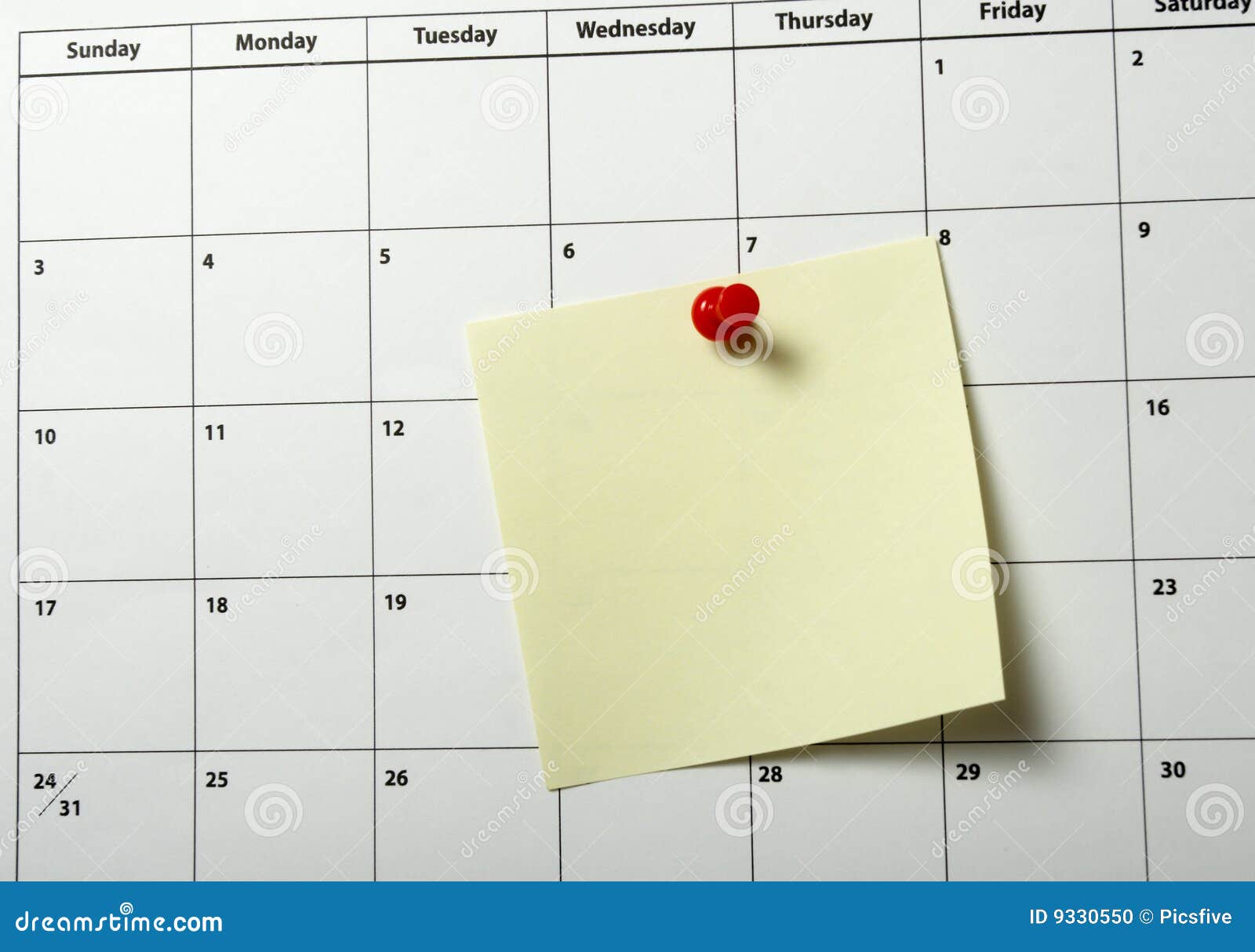 Calendar closeup stock photo. Image of corporate, data - 9330550