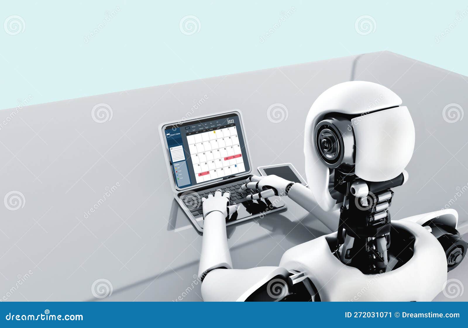 Calendar on Computer Software Application for Modish Schedule Planning ...