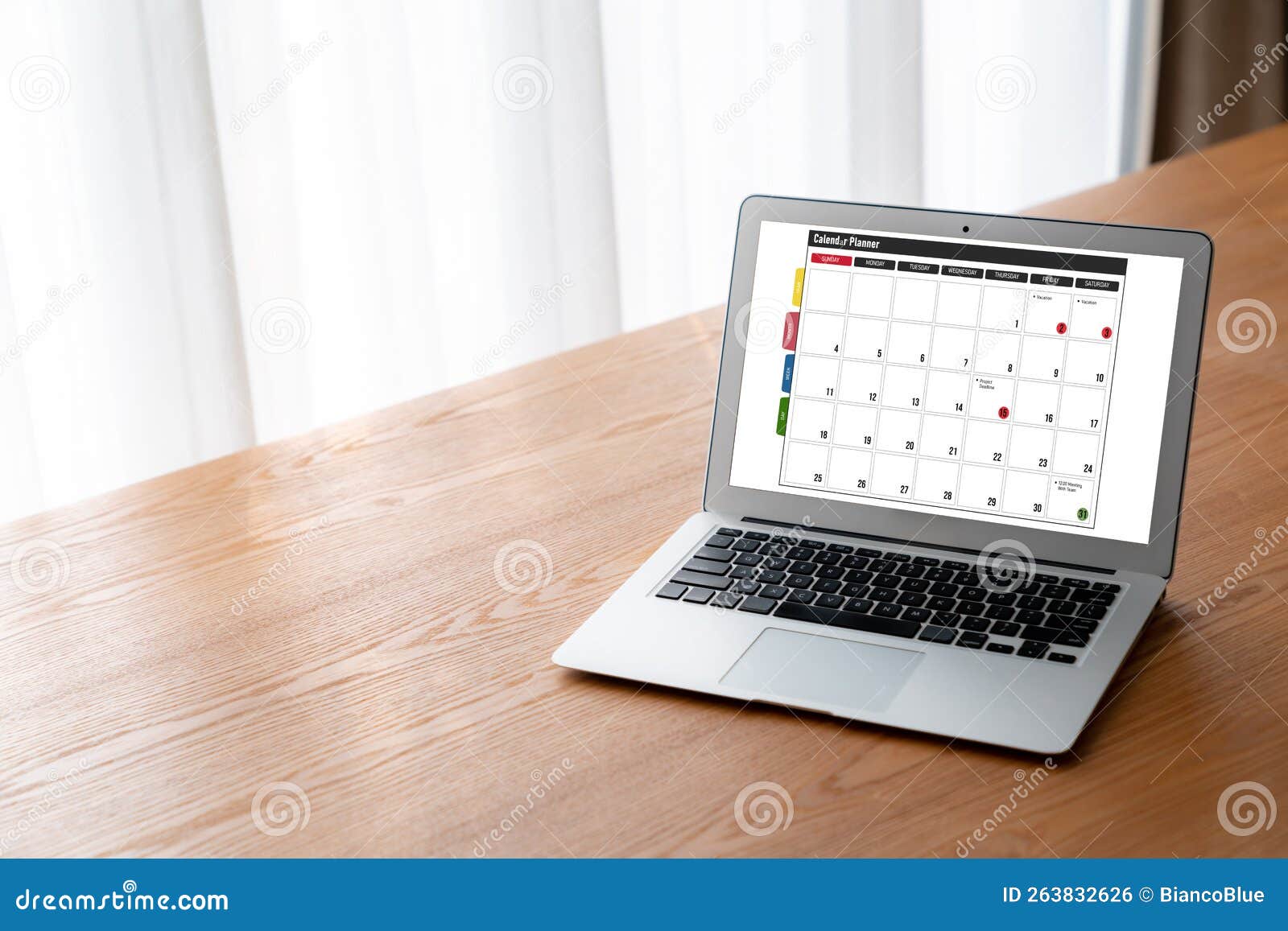 Calendar on Computer Software Application for Modish Schedule Planning ...