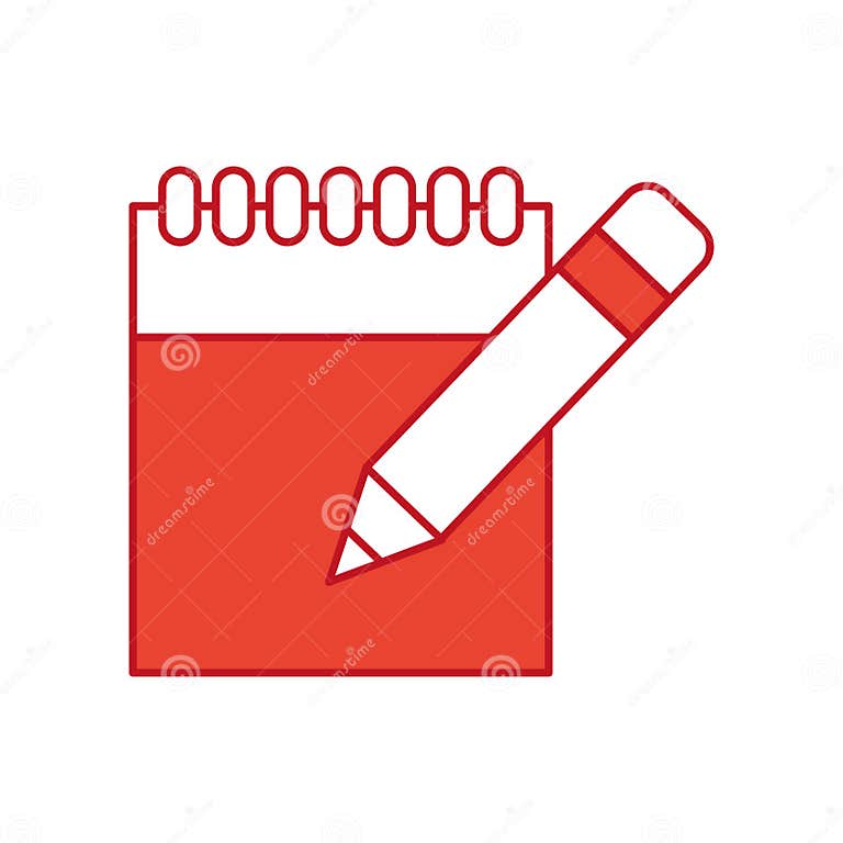 Calendar dates commitments stock vector. Illustration of notebook ...