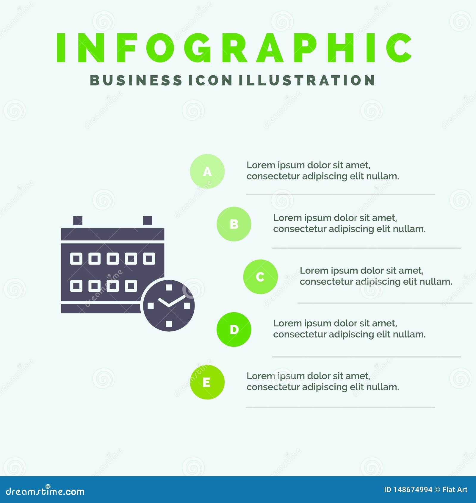 Calendar, Day, Date, Education Infographics Presentation Template. 5 ...