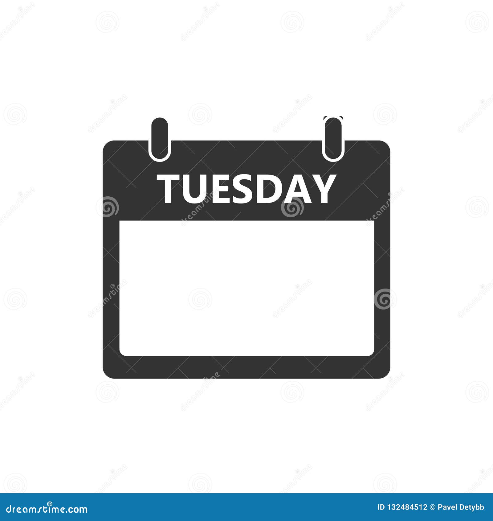 Calendar, Day, Event Icon. Tuesday. Vector Illustration, Flat Design ... Calendar, Day, Event Icon. Tuesday. Vector Illustration, Flat Design ...