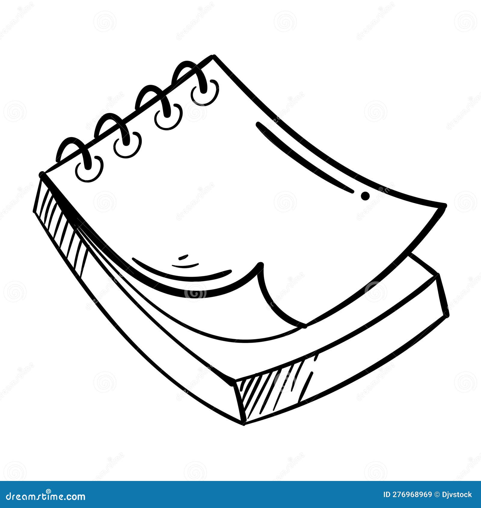 Calendar doodle icon stock vector. Illustration of design - 276968969