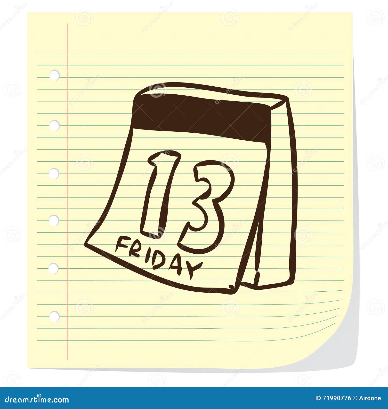 Calendar Doodle Illustration Stock Vector - Illustration of silhouette ...