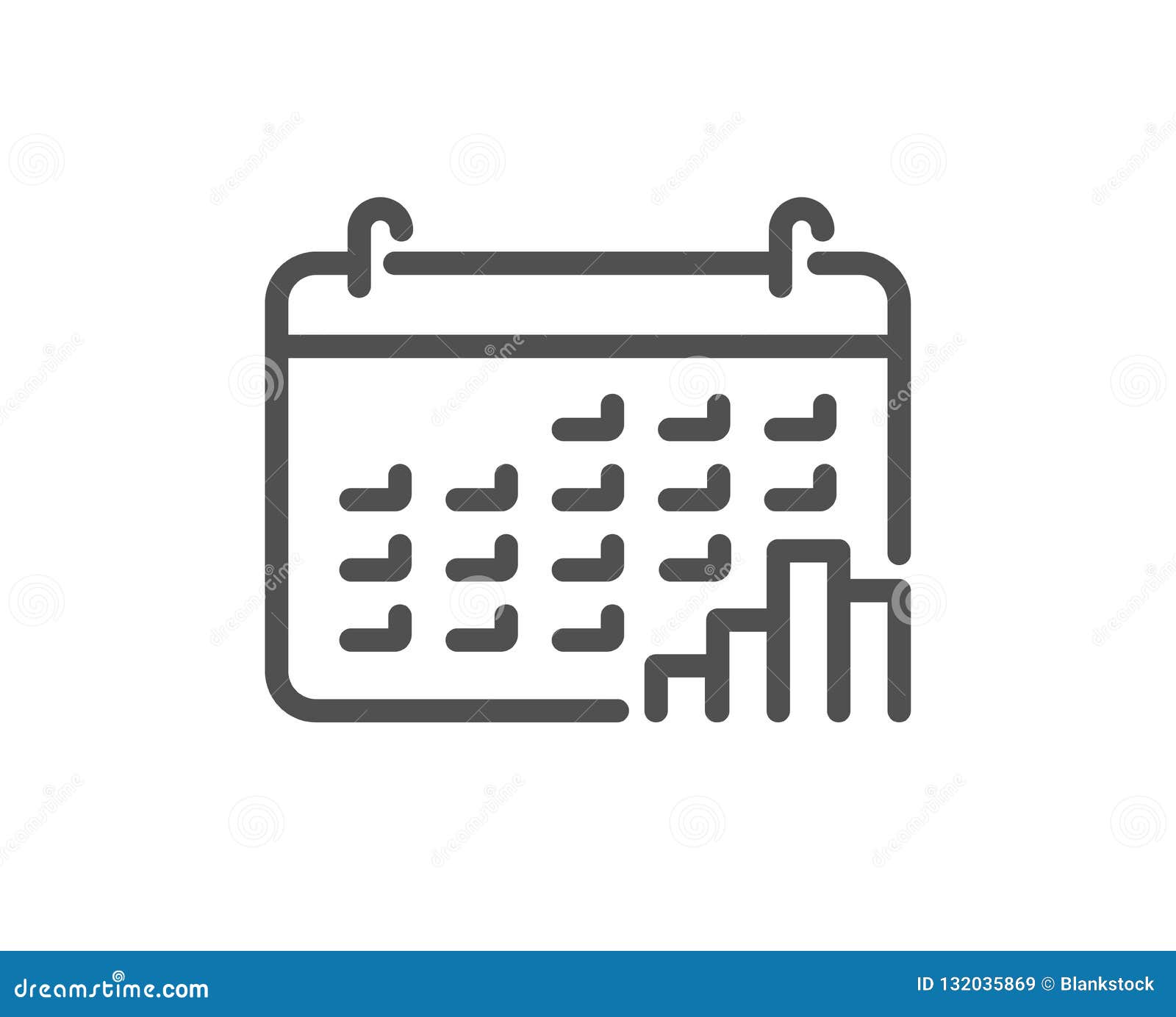 Set Calendar, Graph, Schedule, Chart, Diagram, Chalkboard, Geometric ...