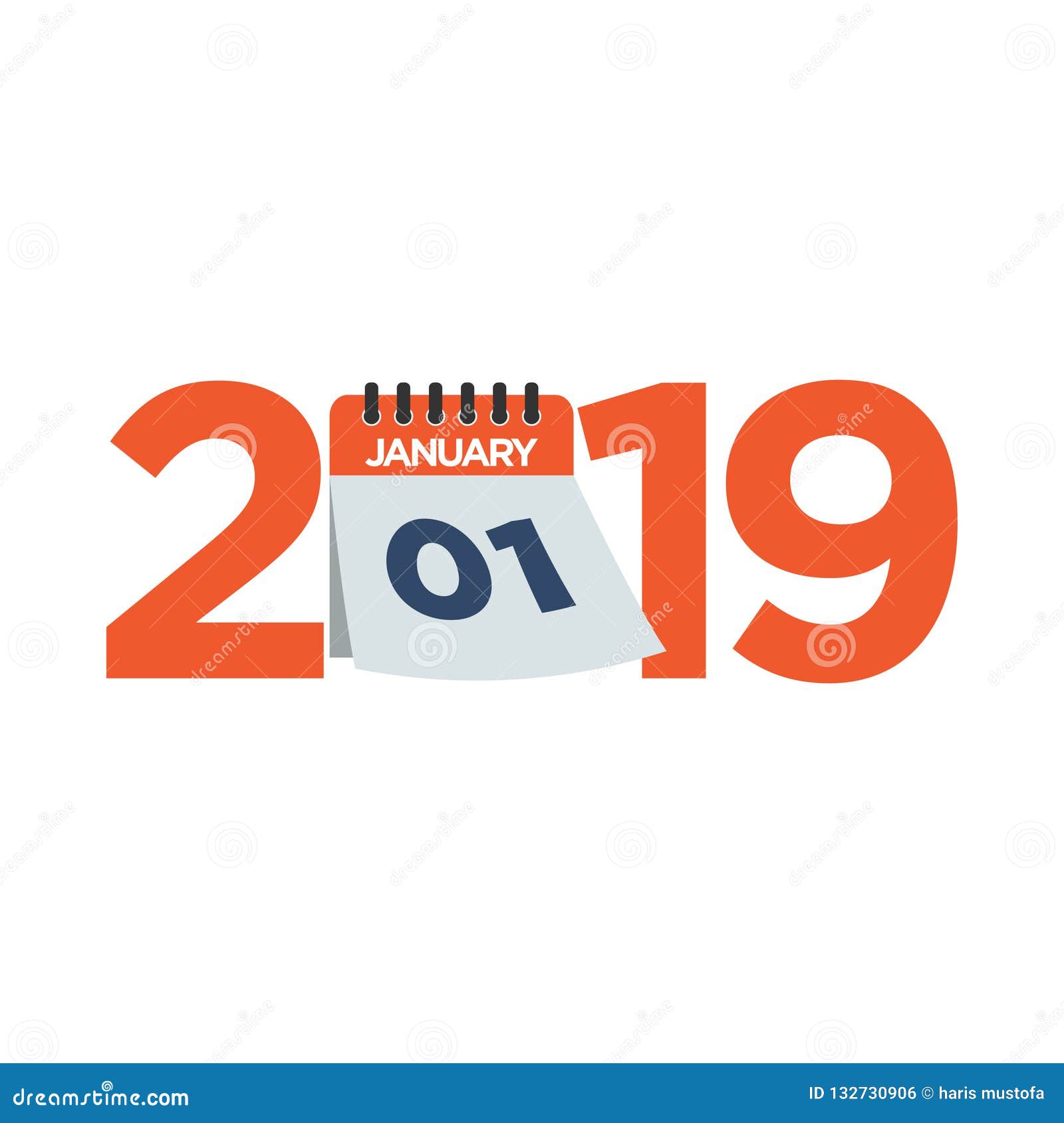 Calendar Graphic Design Template Vector Illustration Abstract Stock ...