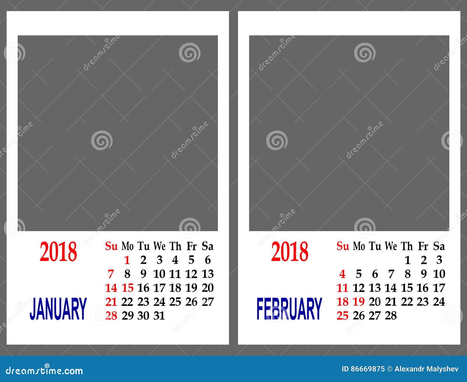 Calendar grid. stock illustration. Illustration of week - 86669875