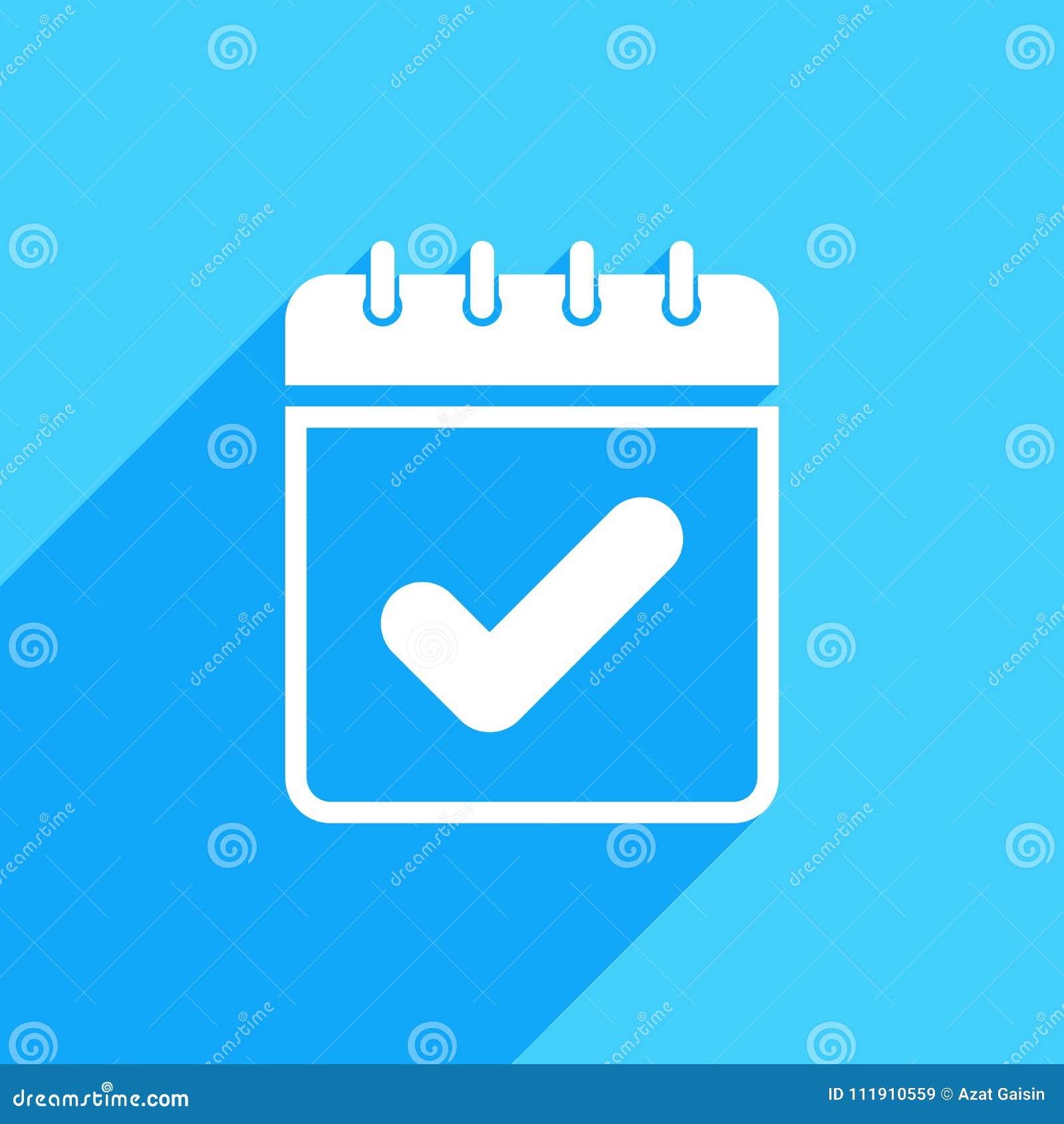Calendar Icon with Check Sign. Calendar Icon and Approved, Confirm ...