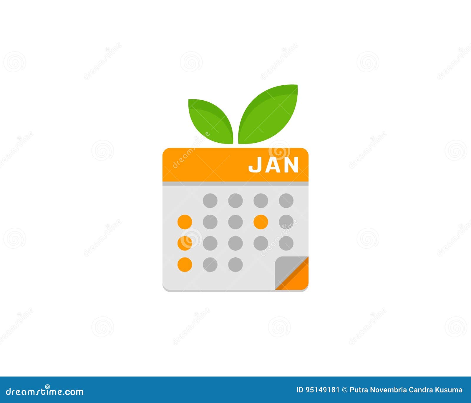 Calendar Icon Logo Design Element Stock Vector - Illustration of month ...