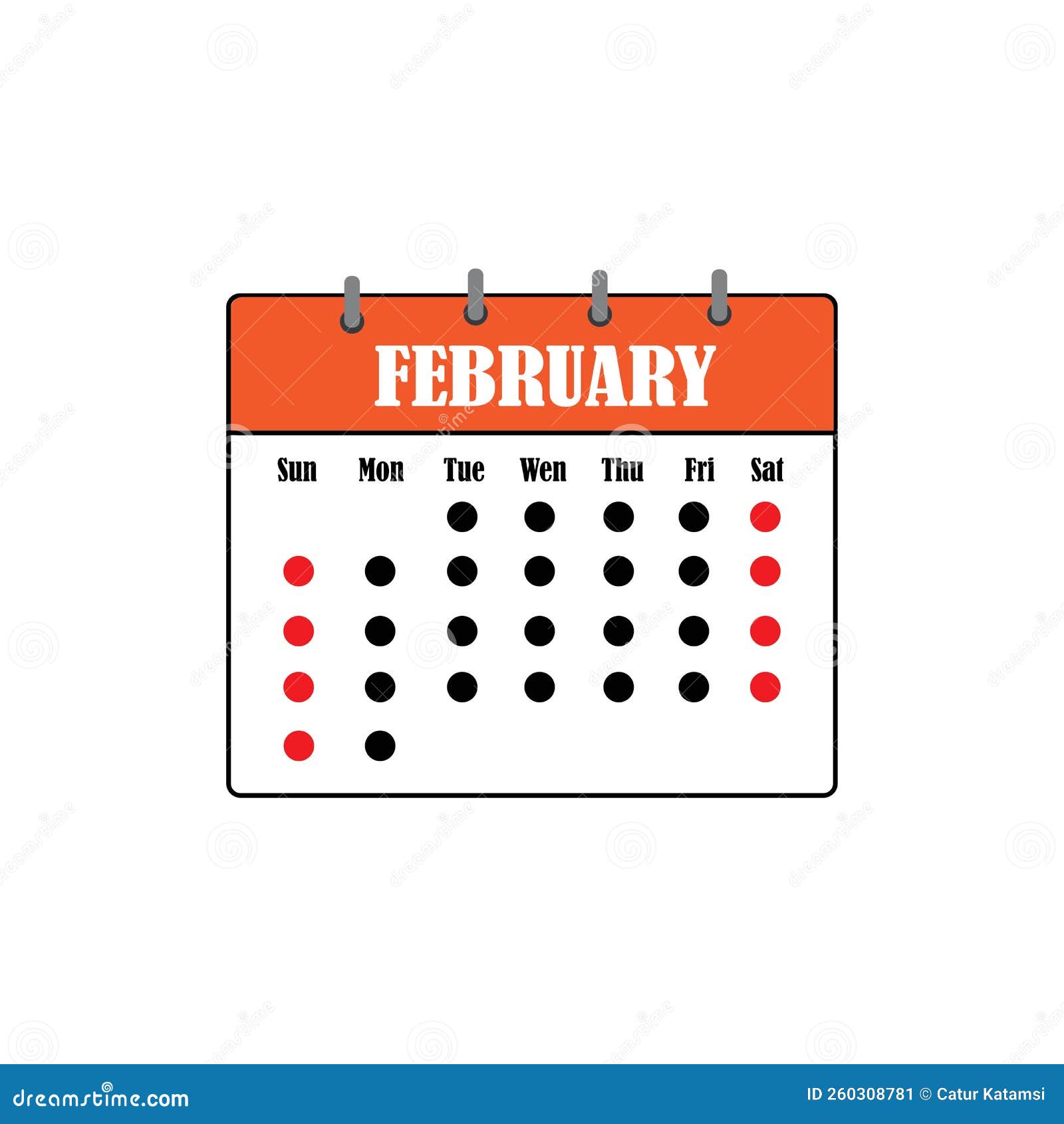 Calendar icon logo vector stock illustration. Illustration of vector ...