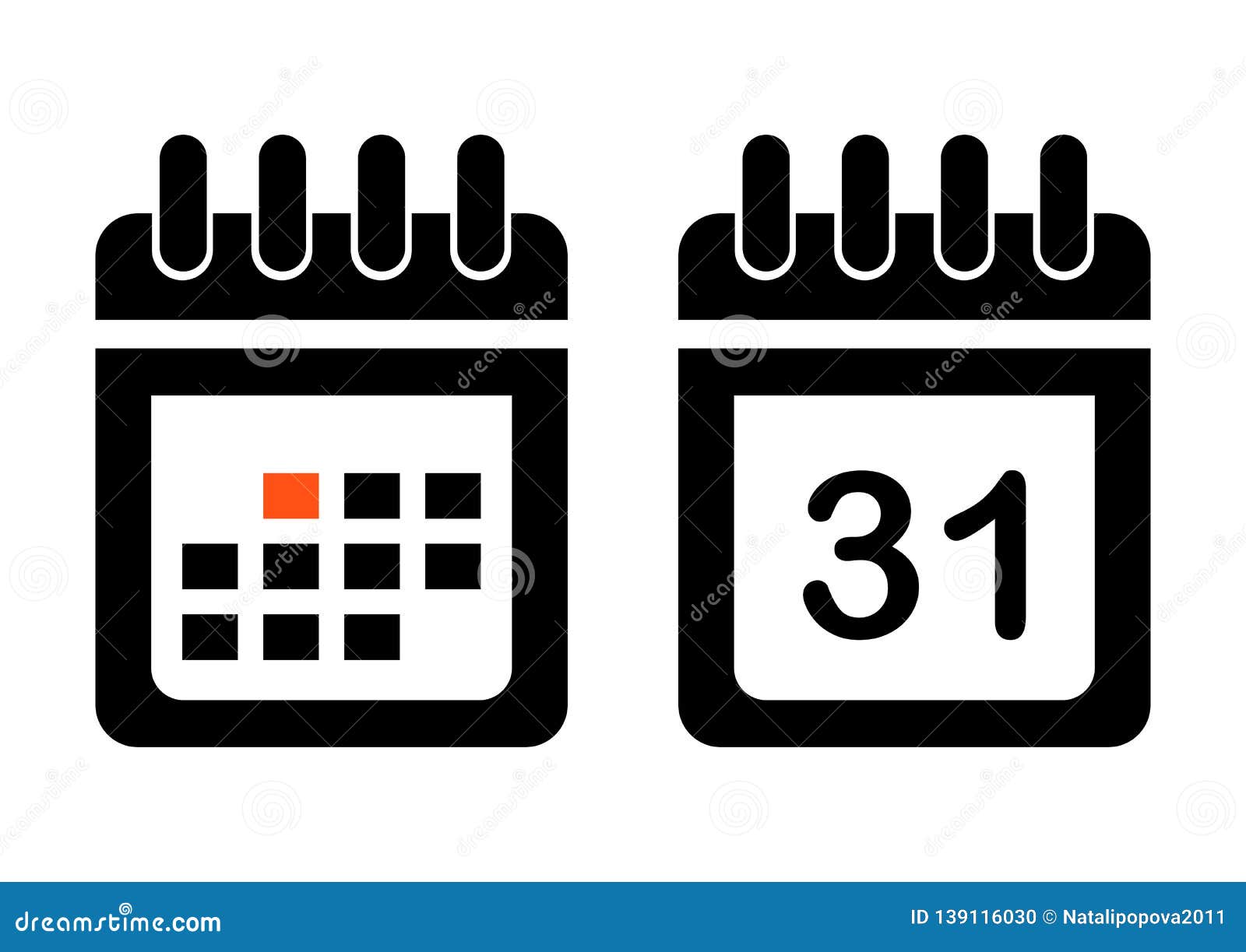 Calendar Icon. Calendar Logo Stock Vector - Illustration of holiday ...