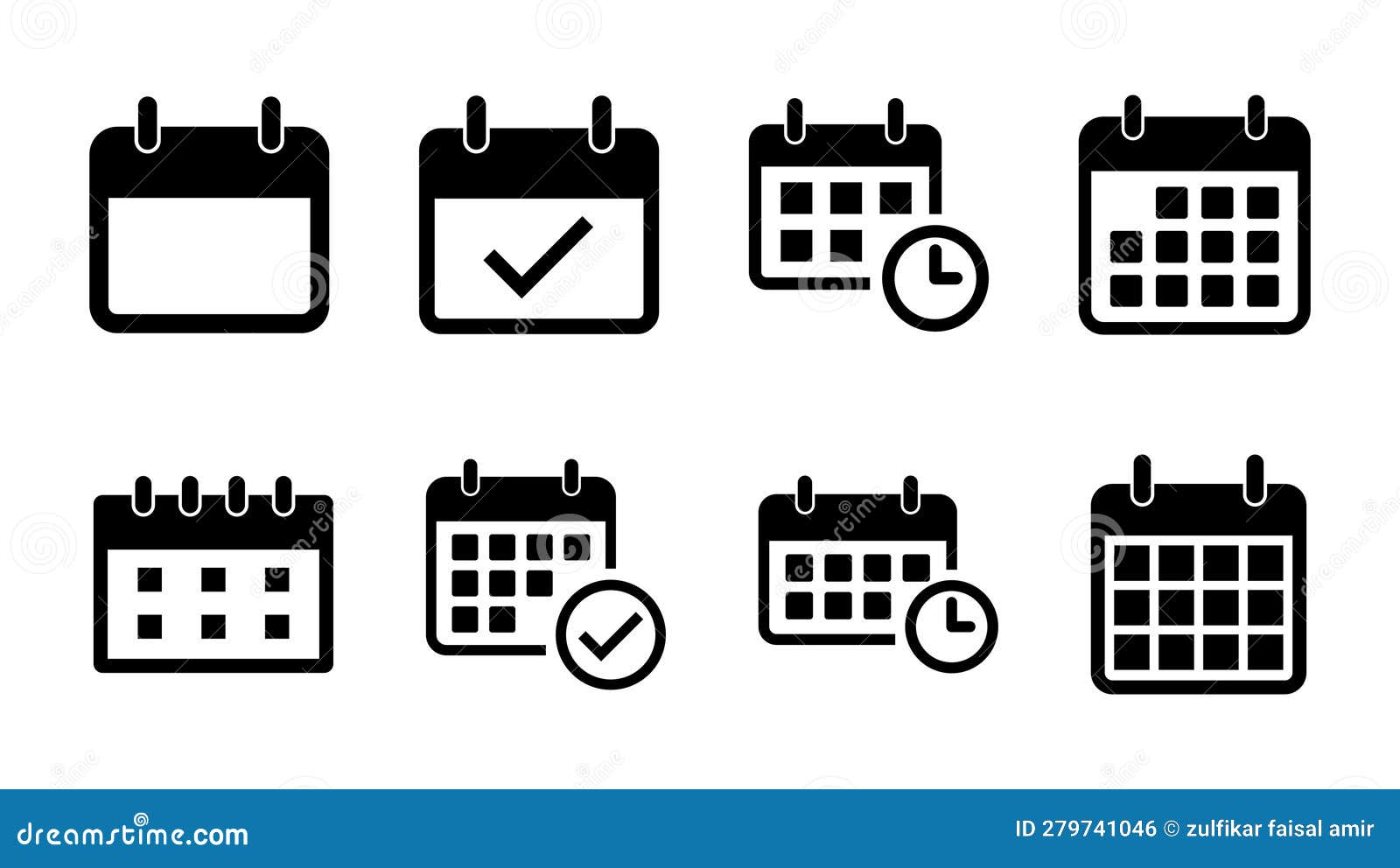 Calendar Icon . Calender Symbol. Calendar Vector Icon Stock Vector ...