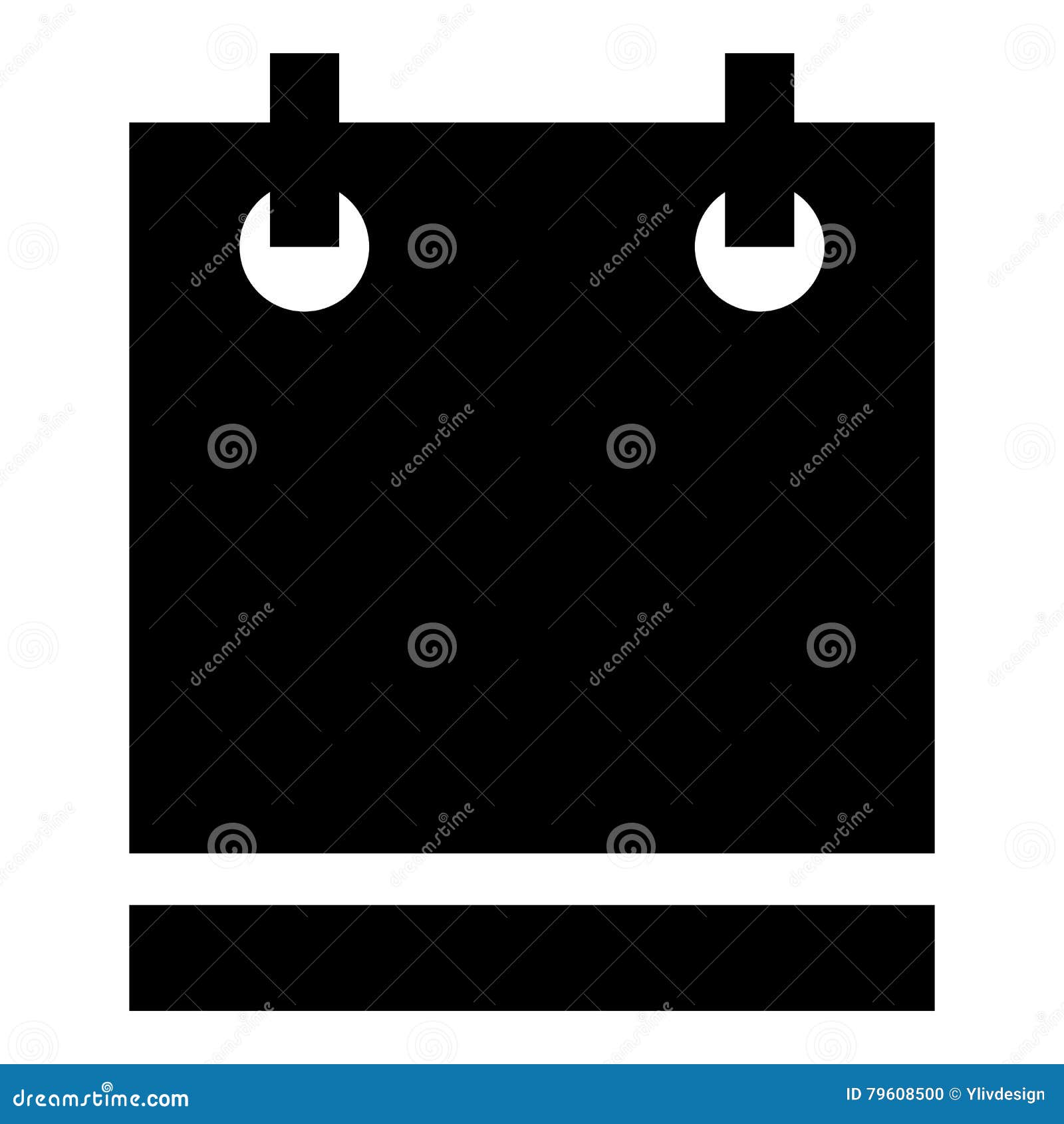 Calendar Icon, Simple Style Stock Vector - Illustration of abstract ...