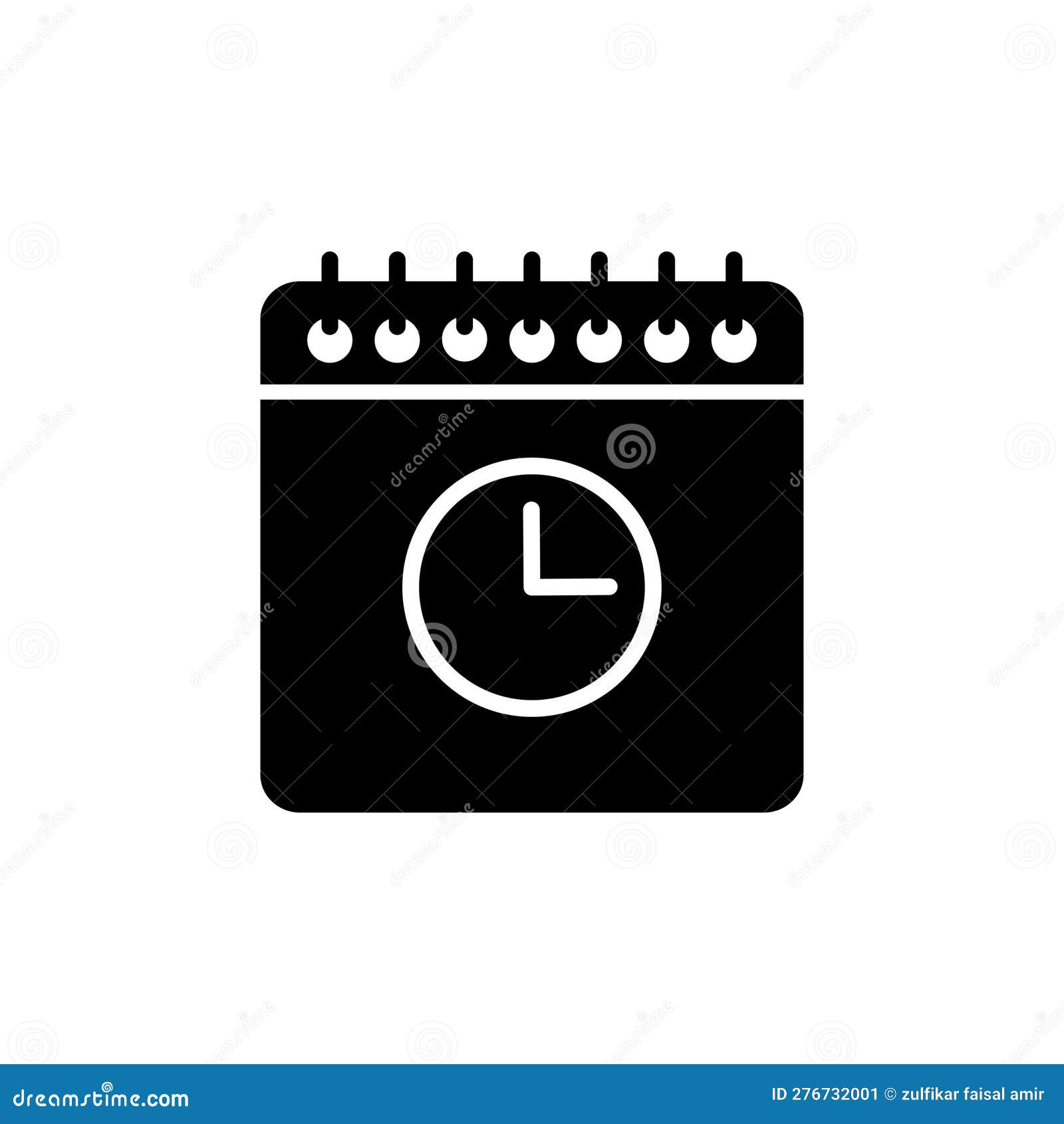 Calendar Icon . Calender Symbol Stock Vector - Illustration of time ...