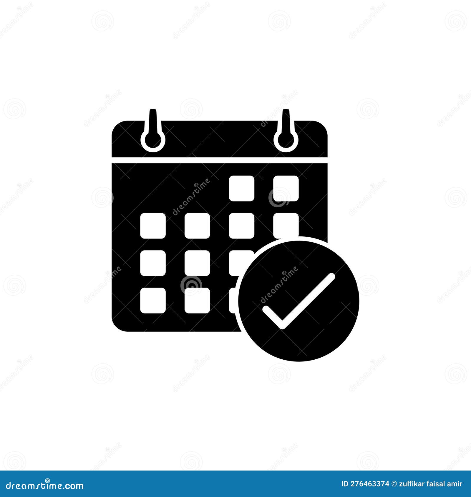 Calendar Icon . Calender Symbol Stock Vector - Illustration of graphic ...