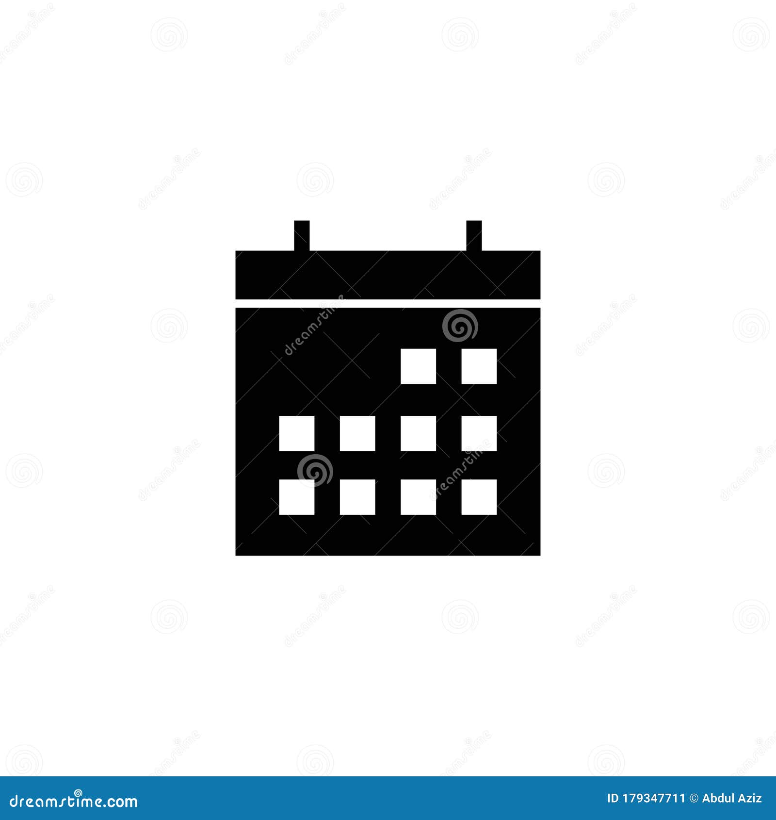 Calendar Illustration Logo Vector Stock Vector - Illustration of month ...