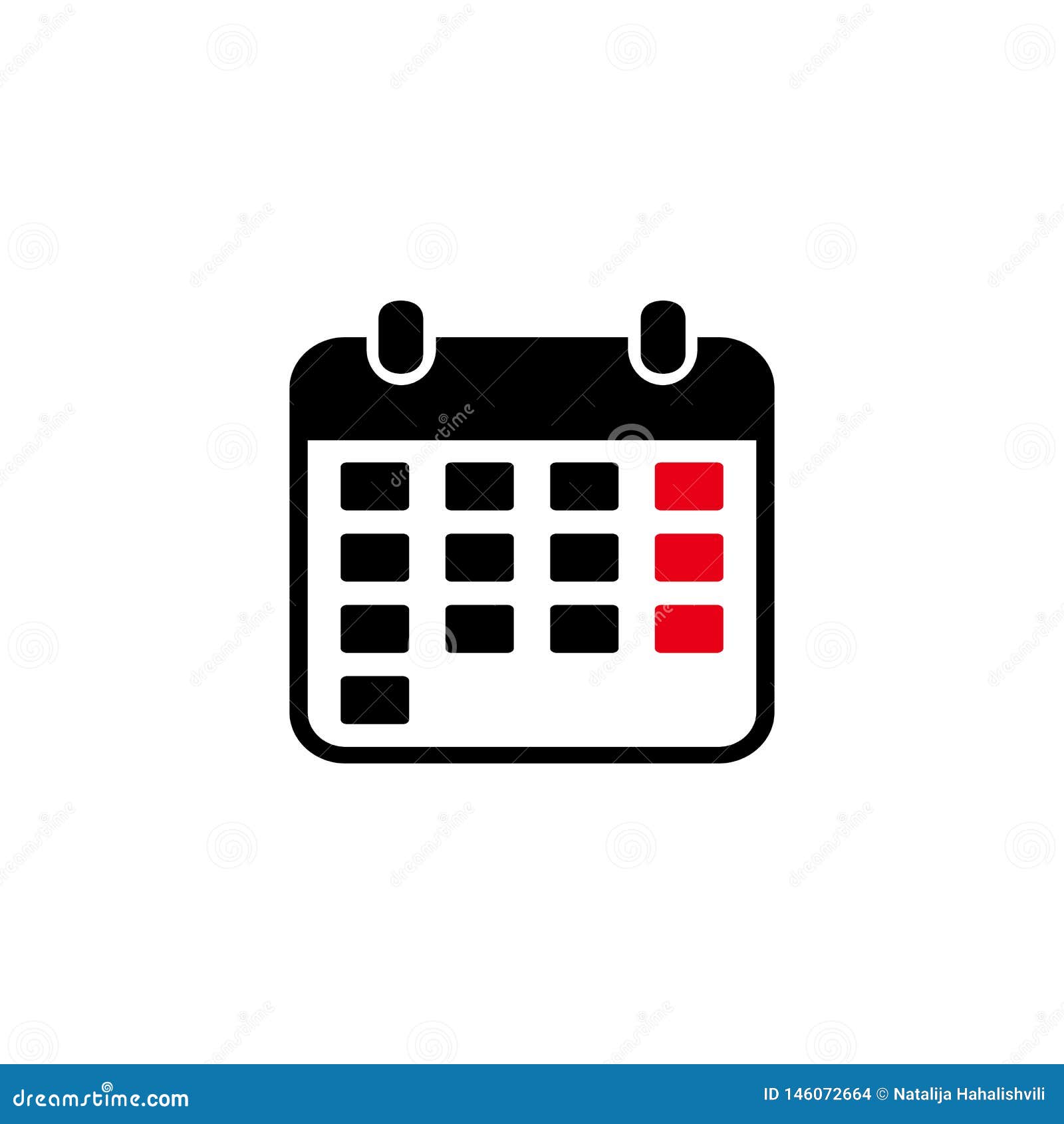 Calendar Logo Vector stock vector. Illustration of business - 146072664